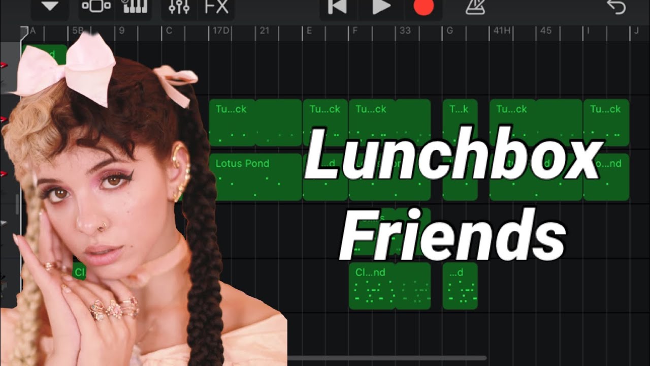 How to make LUNCHBOX FRIENDS on iPhone | Garageband Tutorial - YouTube