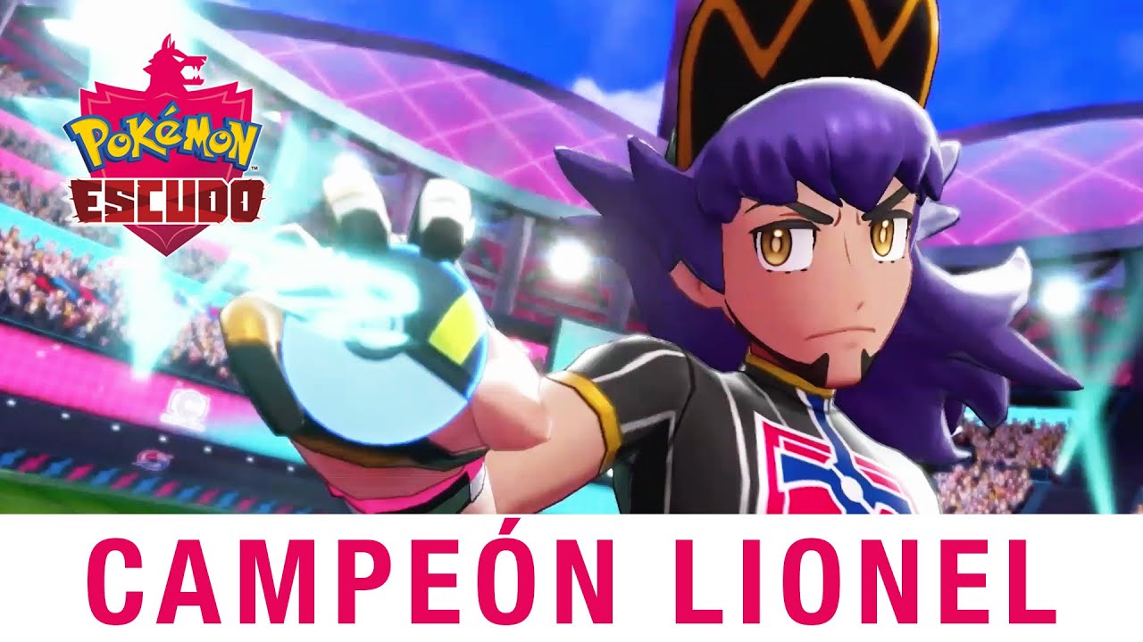 ¿Cómo derrotar a Lionel? Campeón de la Liga Galar - Pokemon Escudo ...