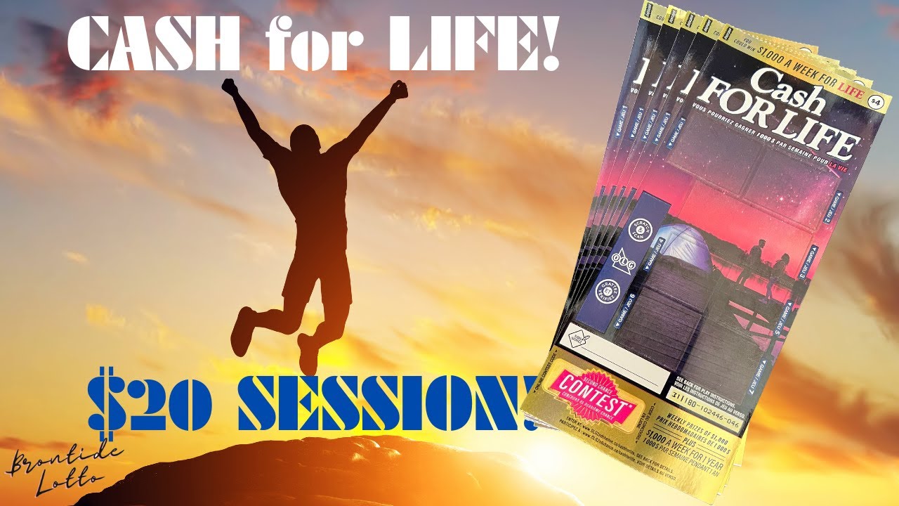 💰#OLG $4 CASH FOR LIFE☀️$20 SESSION! - YouTube