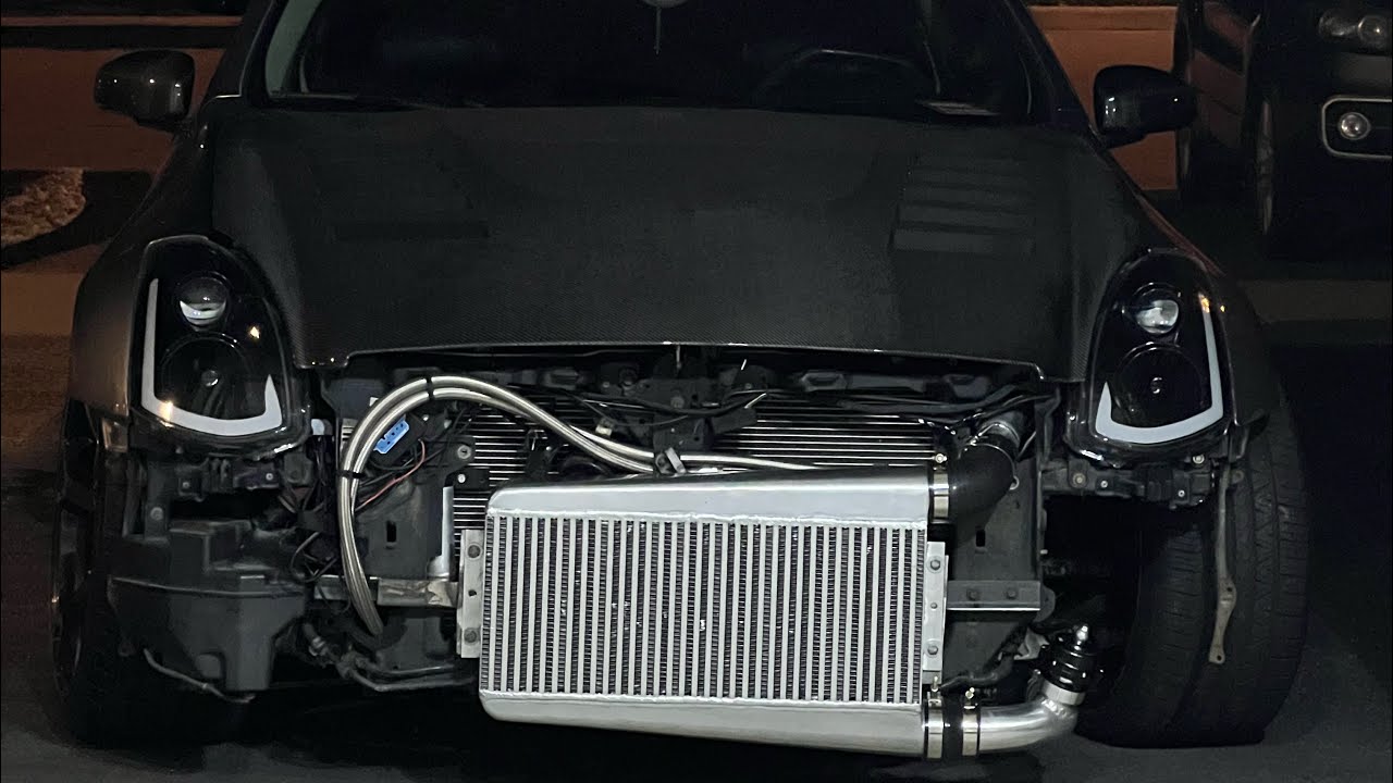 My TURBO G35 is ready for tune !!! Install complete - YouTube