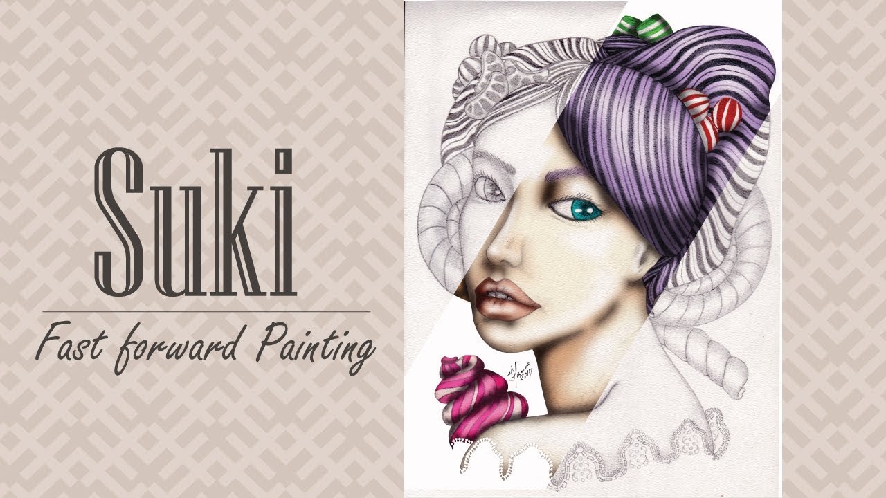 SUKI PHOTOSHOP PAINTING! - YouTube