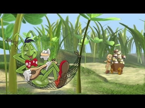 Ağustos Böceği ve Karınca Animasyon Çizgi Film