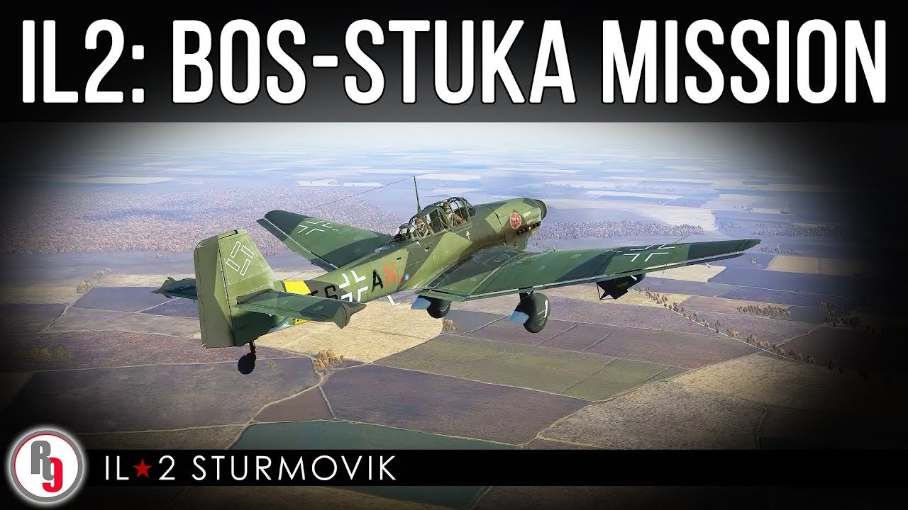 Ju 87 Stuka attack on Russian Airfield - IL2: Battle of Stalingrad ...