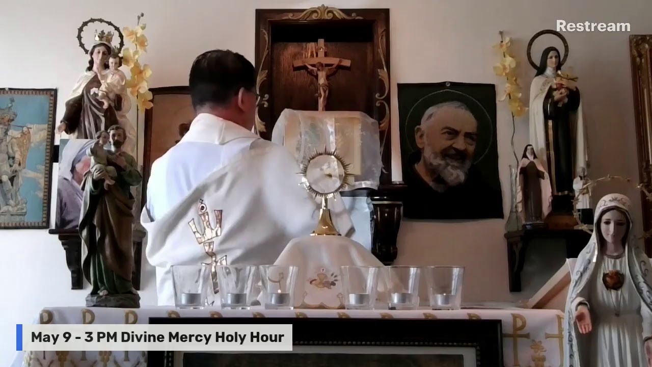 May 9 - 3 PM Divine Mercy Holy Hour - YouTube