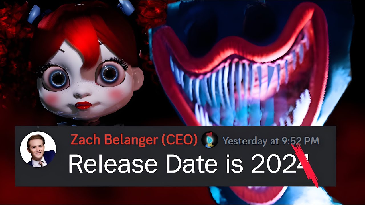 Poppy Playtime CHAPTER 4 - Release Date Announcement + Big Update! (Mob ...