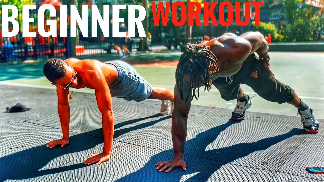 Full body beginner home workout - YouTube