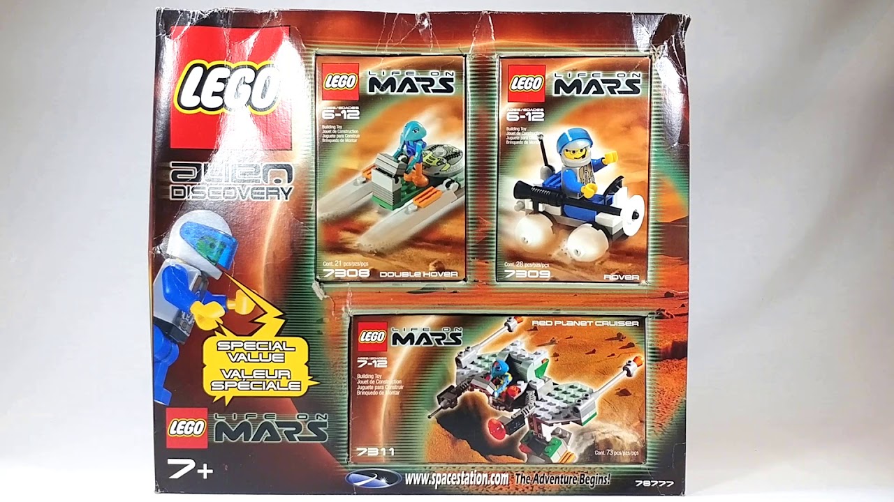 LEGO Life on Mars 78777 (7311, 7308, 7309) Alien Discovery - YouTube