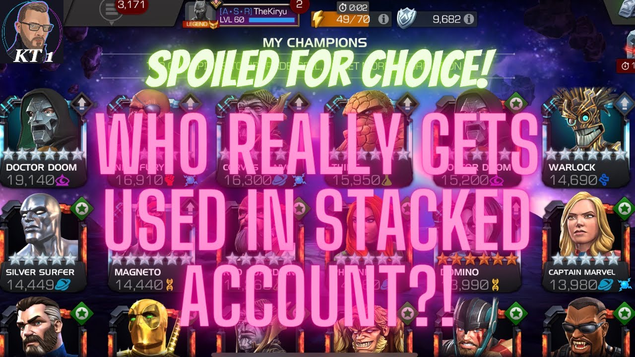 What Champions Actually Get Used In Seriously Stacked Accounts?! Let's ...