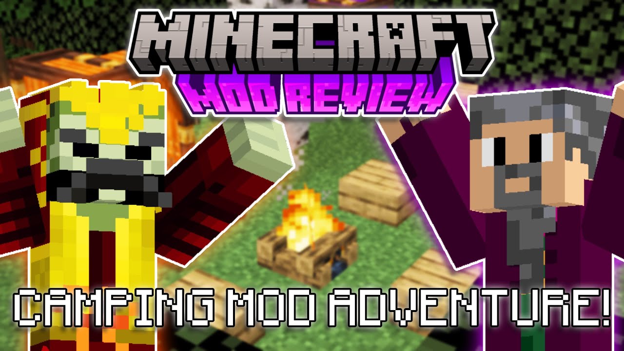 Camping Mod Review | Minecraft (1.20.1) - YouTube