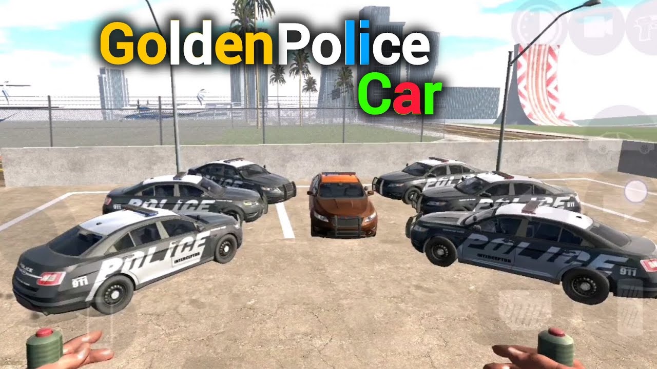 golden police car but.. final😱😱 - YouTube