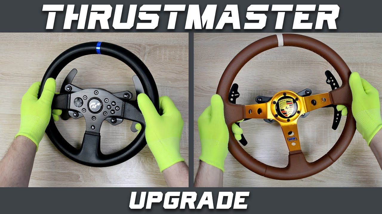 Upgrade Thrustmaster Steering Wheels - YouTube