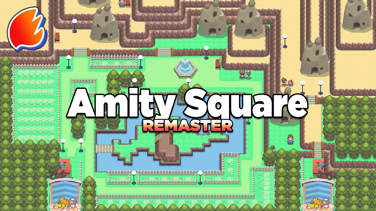 Amity Square: Remaster Pokémon Diamond, Pearl & Platinum - YouTube