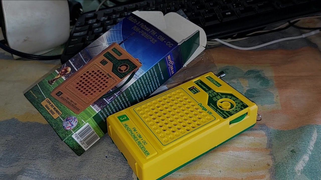 Rádio dunga 7 verde e Amarelo da Copa do Qatar (Vendido) Vai para São ...