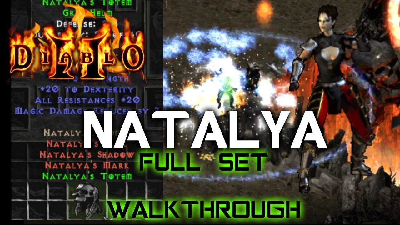 Natalya Full Set Walkthrough - Diablo 2 - Xtimus - YouTube