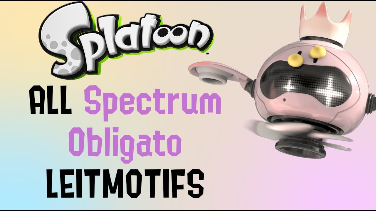 Splatoon - Every Song with the Spectrum Obligato leitmotif - YouTube