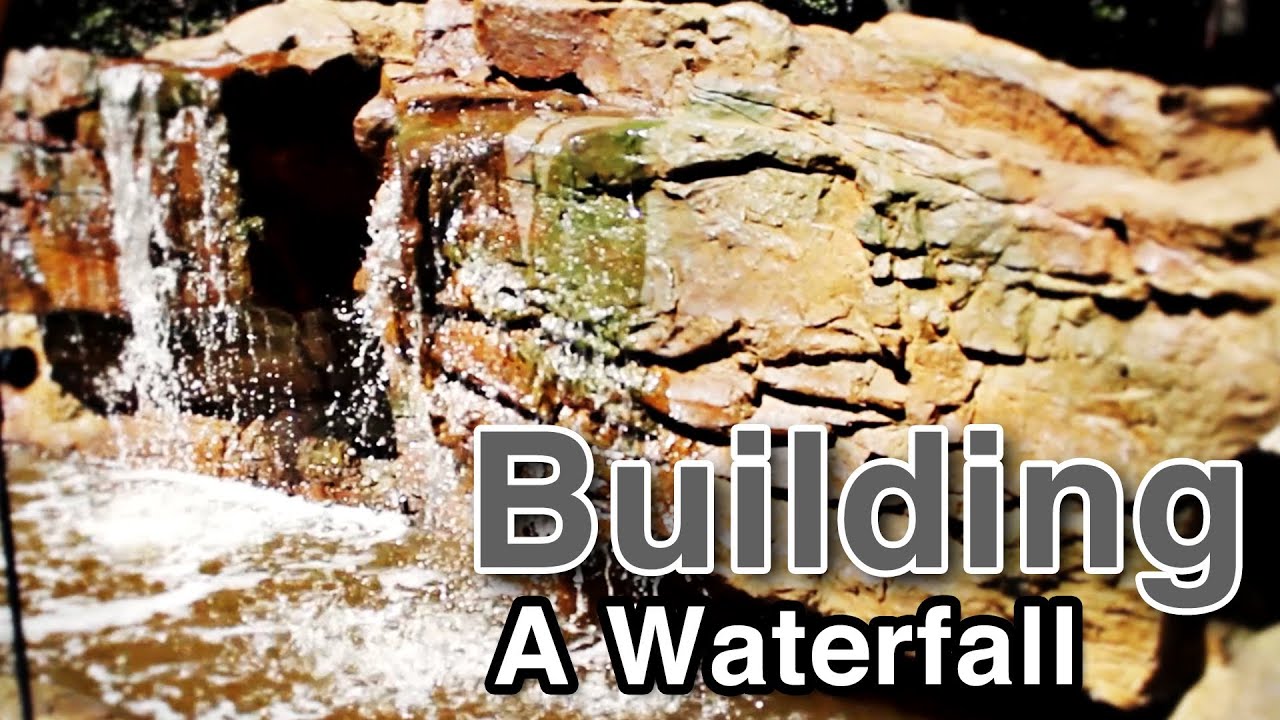 Do It Yourself Waterfall Construction