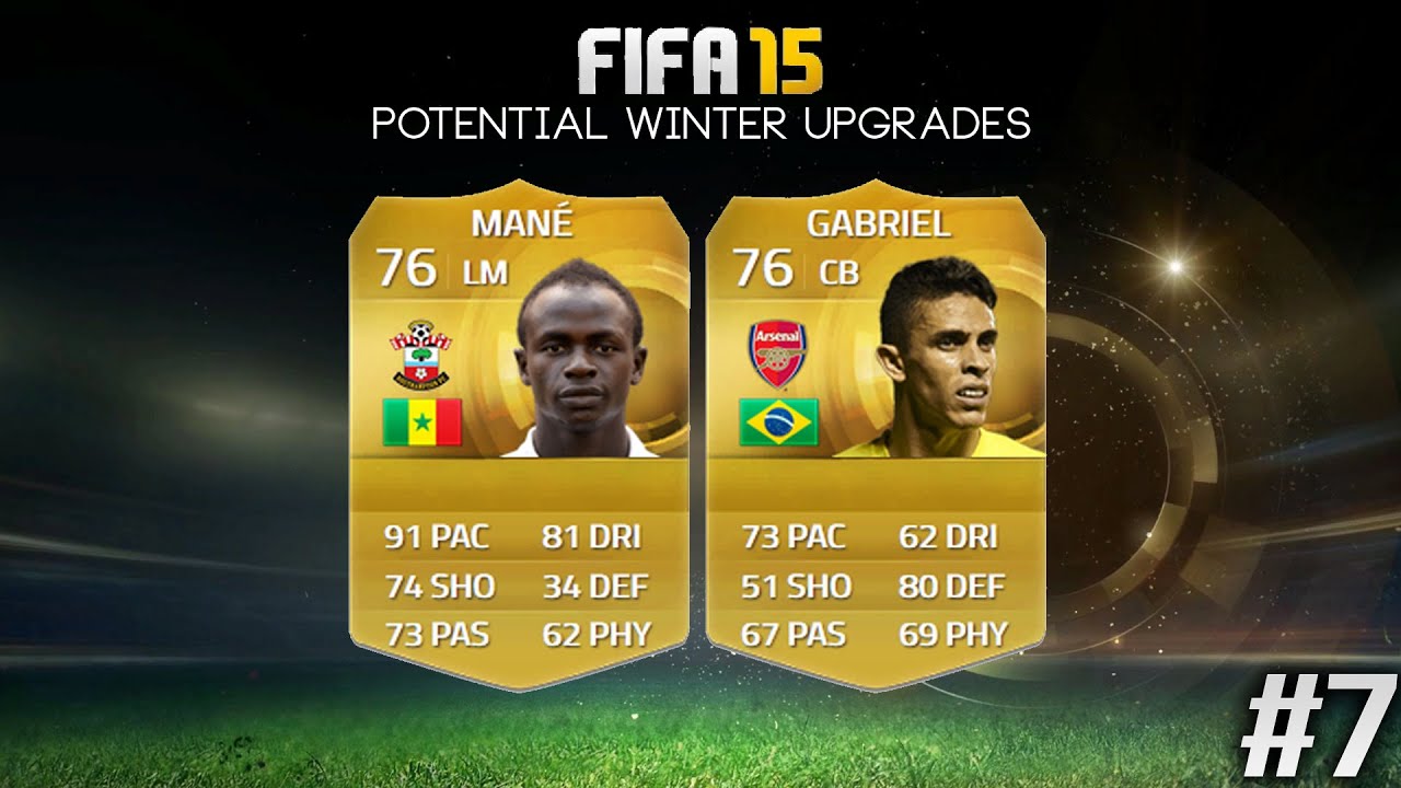 Fifa 15 - POTENTIAL WINTER UPGRADES #7 MANE, GABRIEL, MATIC, FORSTER ...