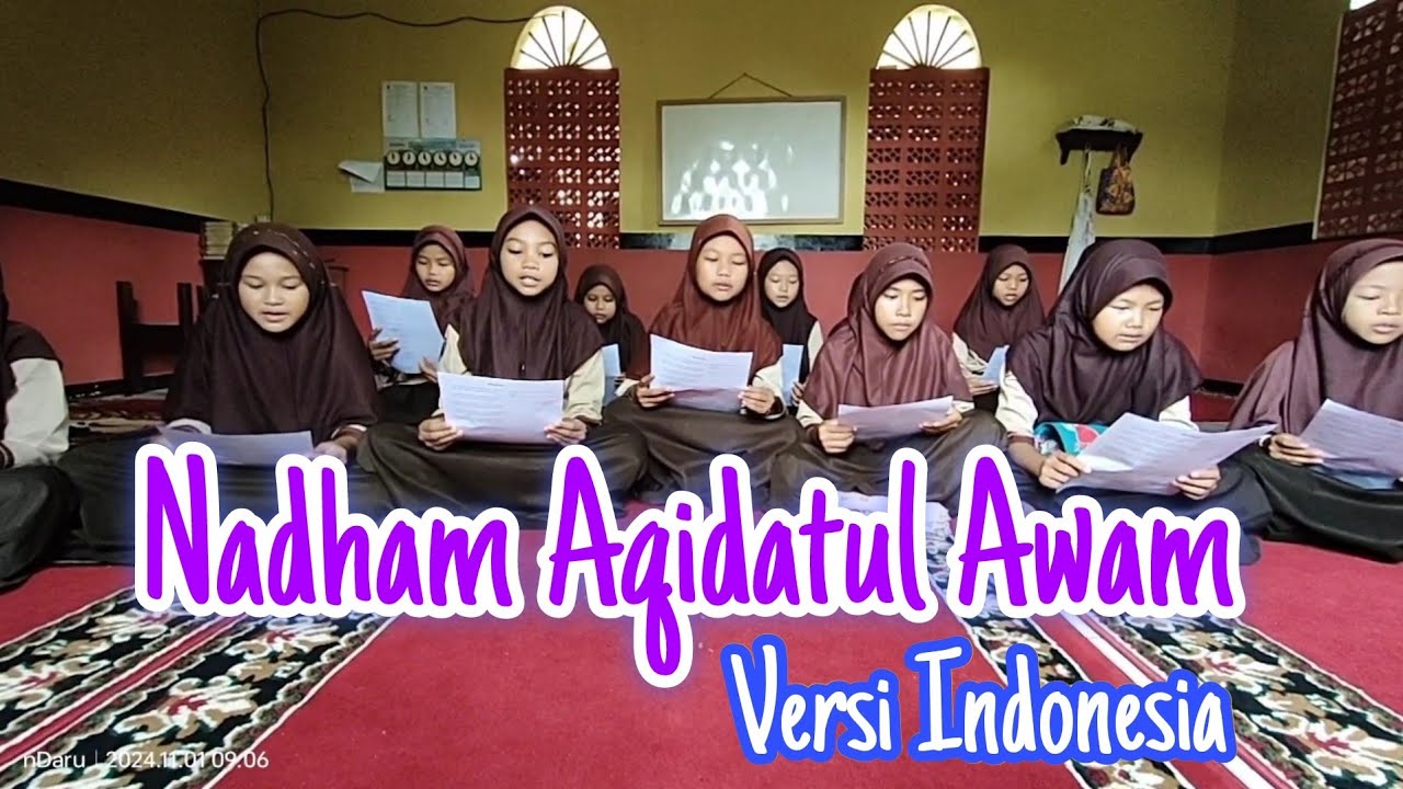 NADHOM AQIDATUL AWAM, VERSI INDONESIA - YouTube