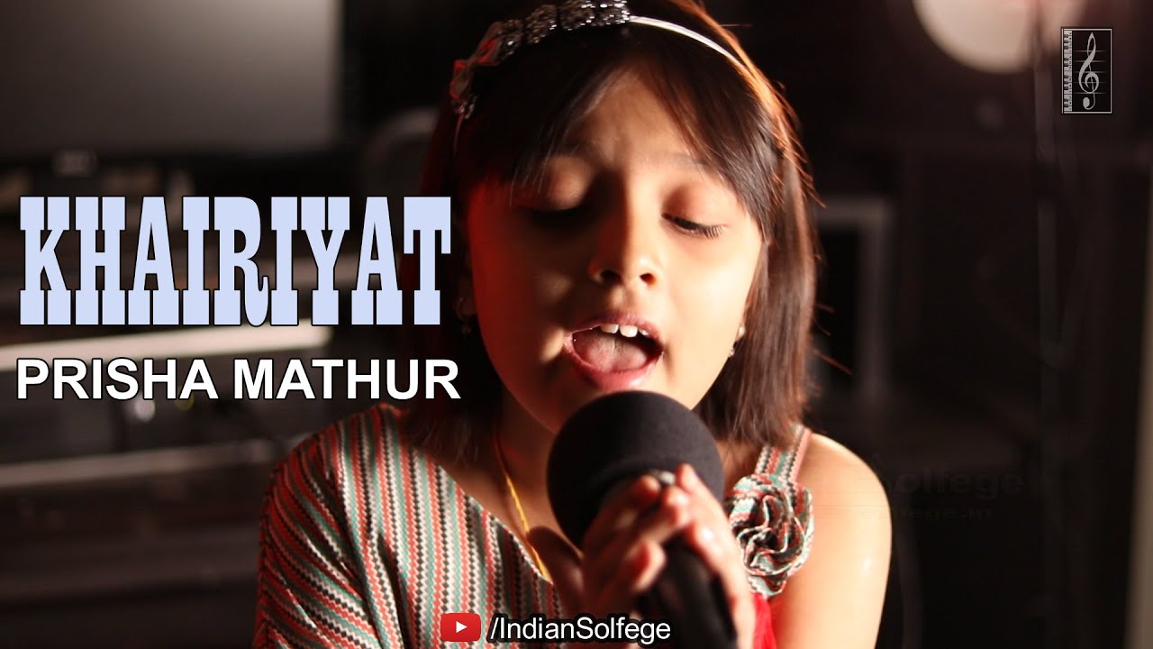 Khairiyat - Prisha Mathur | A Tribute to Sushant Singh Rajput | Indian ...