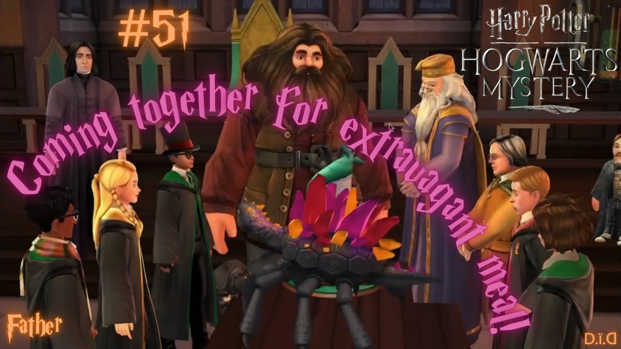 Feasting on a Fire Crab for Hagrid's Birthday! | Harry Potter: Hogwarts ...