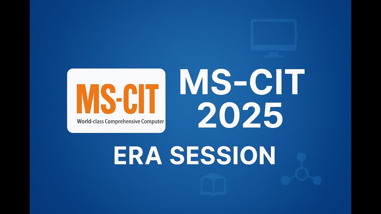 MS CIT ERA Session 46 - YouTube