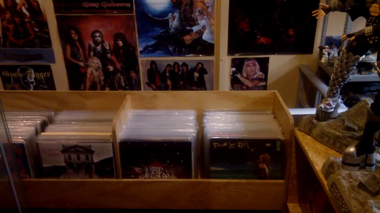 My vinyl collection hard rock & metal part 16 - YouTube