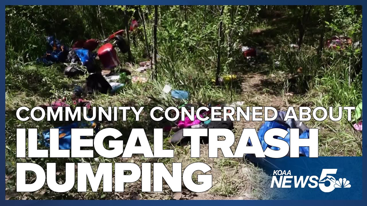 Community members concerned about illegal dumping along Fountain Creek ...