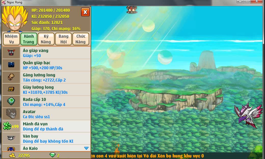 cuop ngoc rong 2s sao den game ngoc rong online 2015 - YouTube