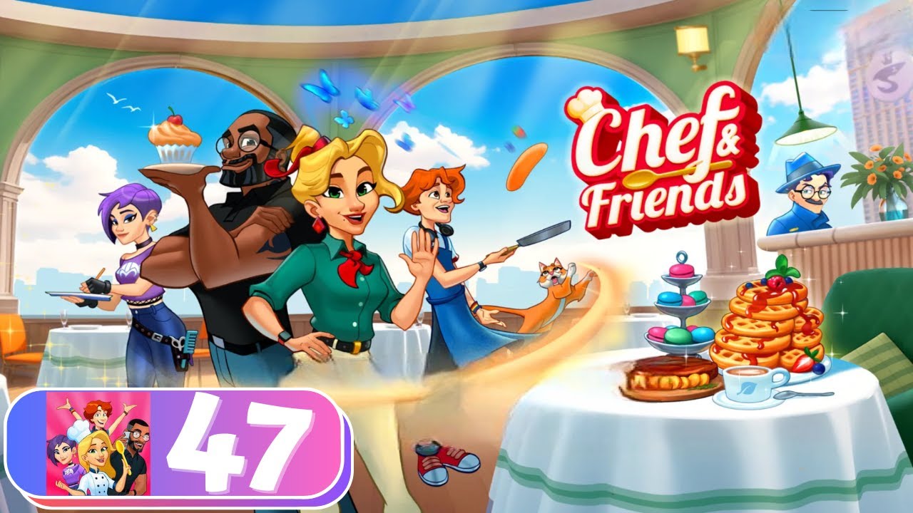 Chef & Friends: Cooking Game - Part 47 - Grill on High - Gameplay - YouTube