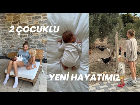 2 Çocuklu İlk Ay 🐣🐥 | #BodrumGünlükleri