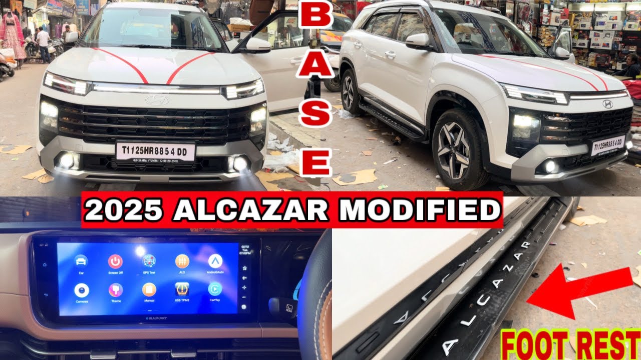 2025 hyundai alcazar base model modified alcazar base to top ...