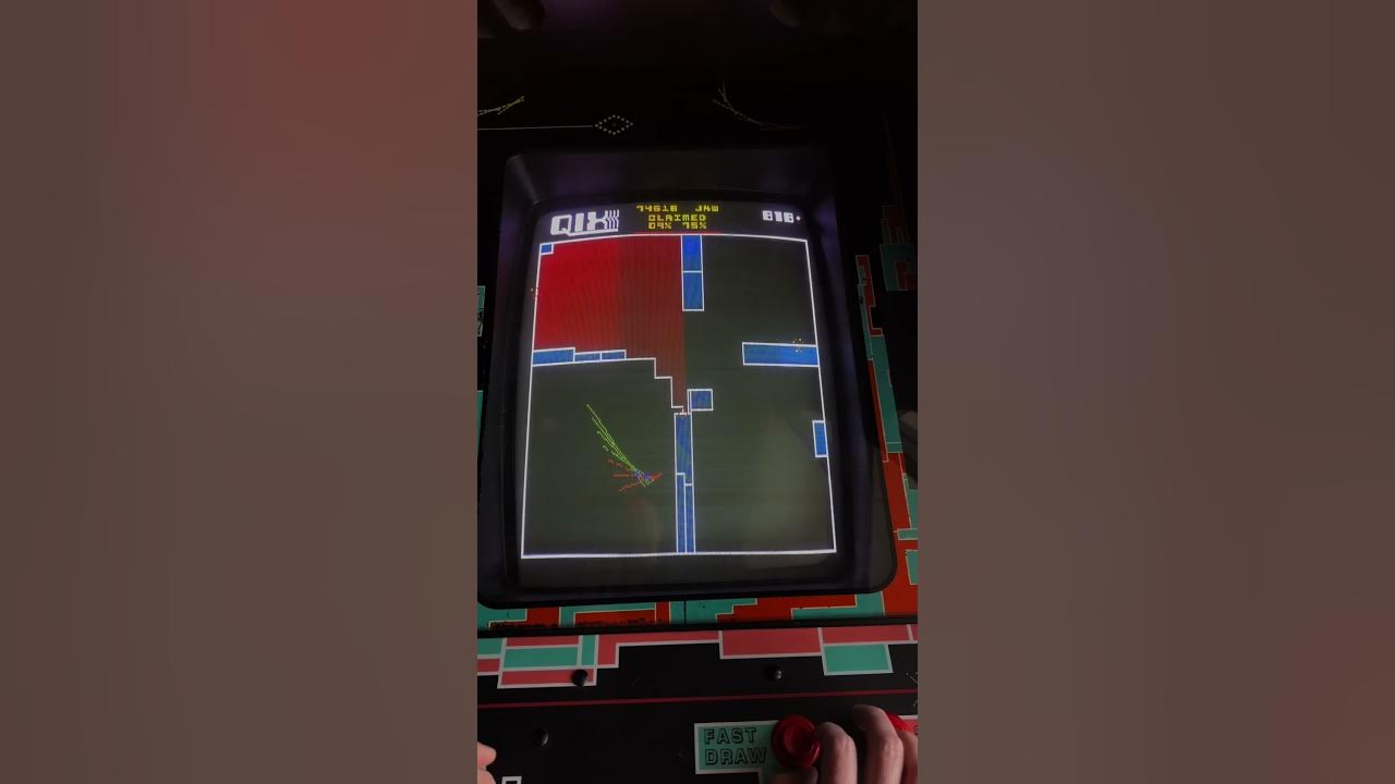 Qix Arcade Tips with The 8-Bit Guy & Time Rift Arcade #retrogaming # ...