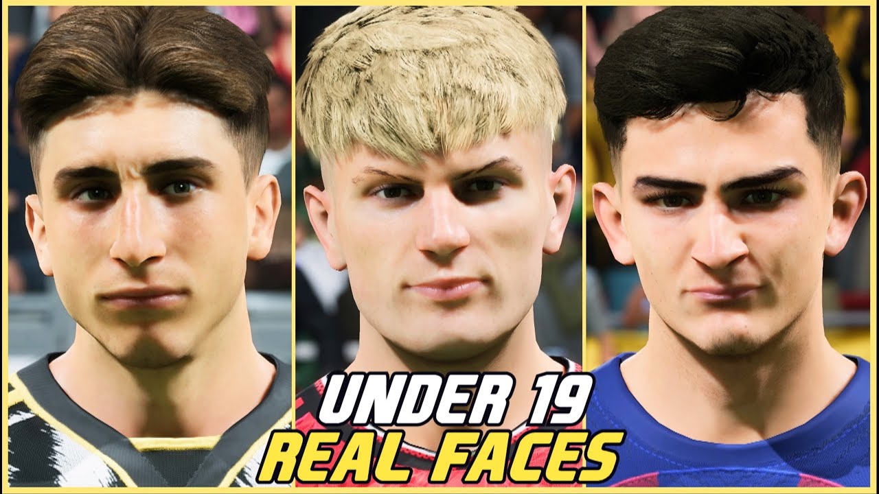 EA SPORTS FC 24 | ALL TEENAGERS WITH REAL FACES! - YouTube