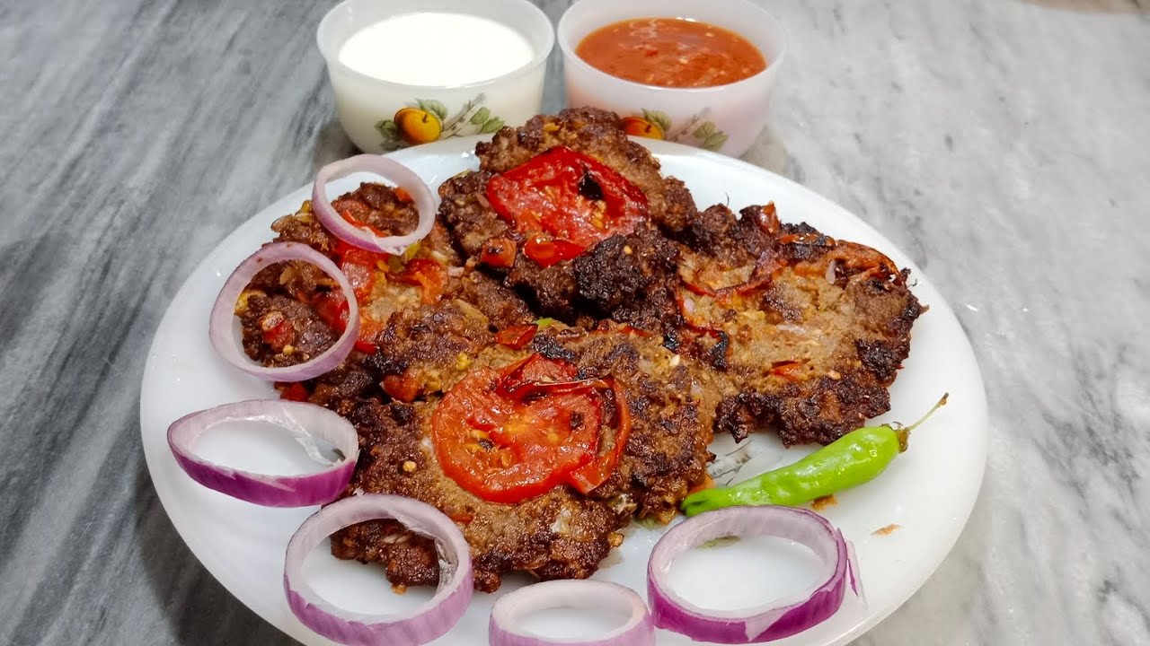 Beef Chapli Kabab Recipe | Bari Eid Special Beef Kabab Recipe | Easy ...