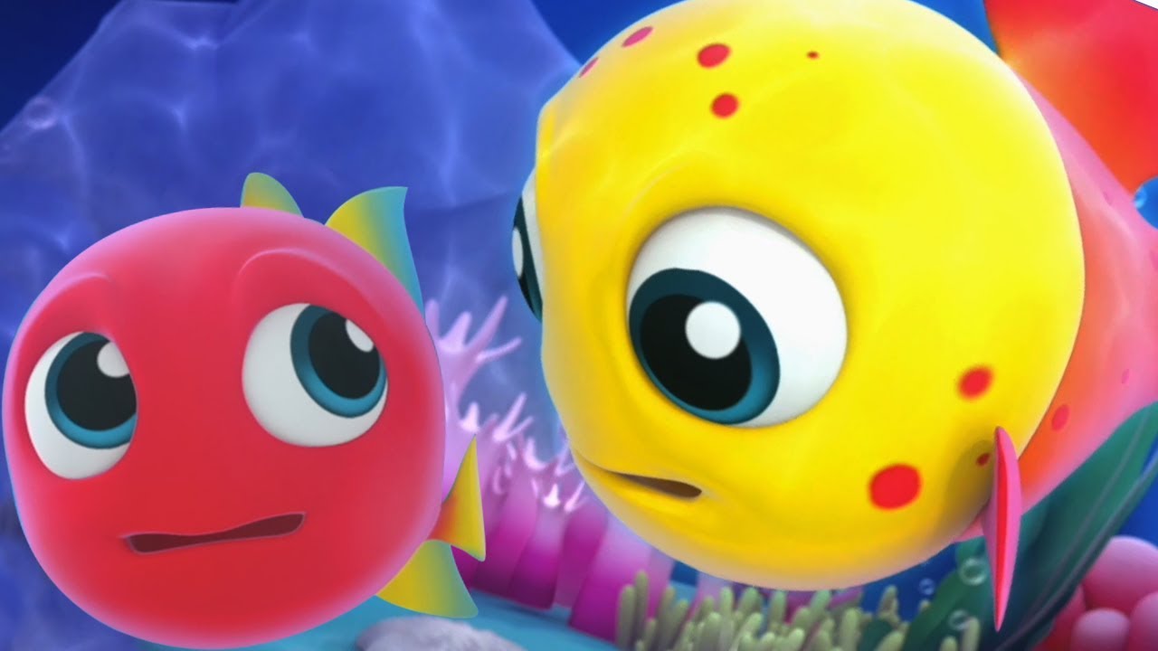 Dos pececitos se fueron a nadar | rimas en español | Two Little Fish ...