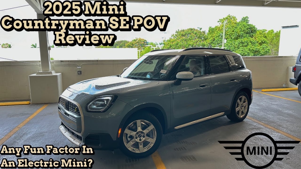 2025 Mini Countryman SE POV Review. All New Powertrain For An All New ...