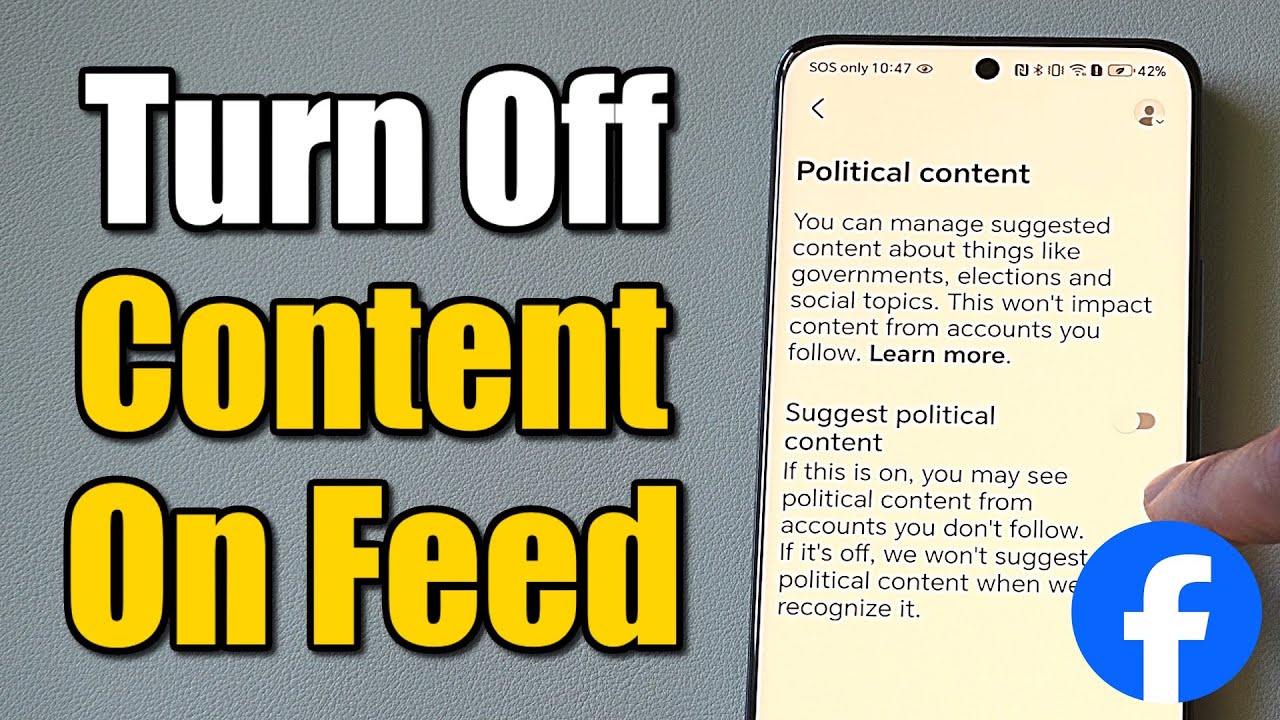 How to Turn Off Political & Inappropriate Content on Facebook Feed ...