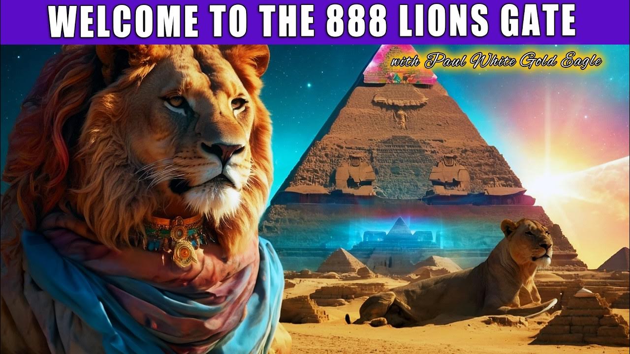 WELCOME TO THE 888 LION'S GATE PORTAL OPENING! 🕉 A NEW GALACTIC YEAR 🕉 HEALING THE DIVINE ...
