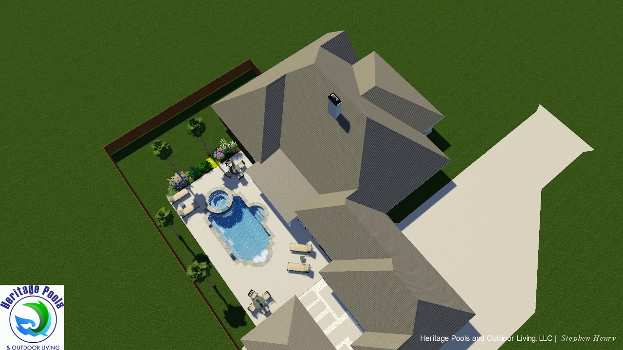 Pool Studio - 3D Swimming Pool Design Software - YouTube