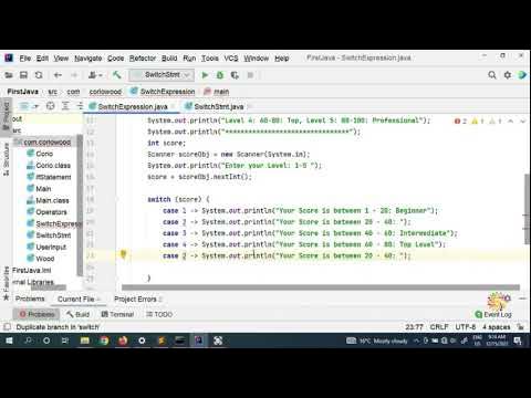 31. Using Switch Statements with Arrows By Making Java Code More Readable - YouTube