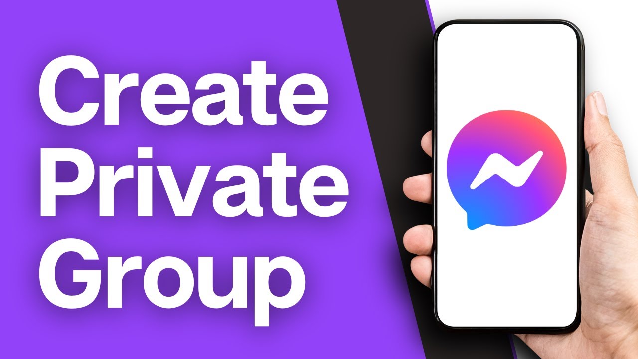How to Create a Private Messenger group 2024| Only One Admin - YouTube