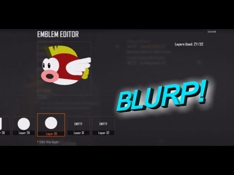 Black Ops 2 Emblem Tutorial - Super Mario Fish!! - YouTube
