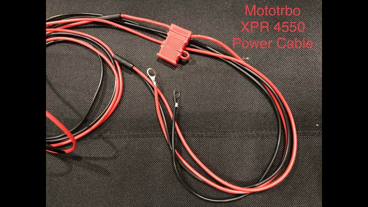 MotoTRBO XPR 4550 Installation - YouTube