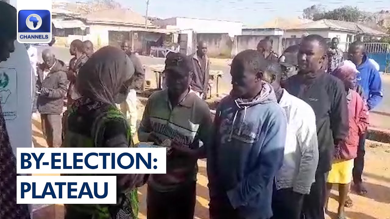 Accreditation, Voting Commence At Jos South, Plateau State - YouTube