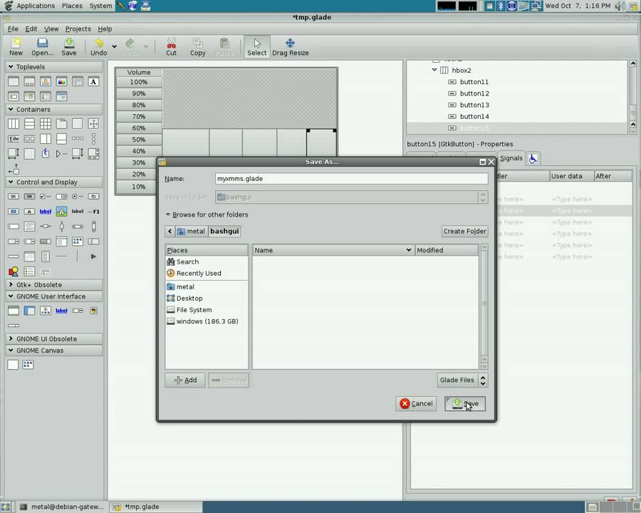 BASH Tutorial - Advanced GUI Interface #2 - YouTube