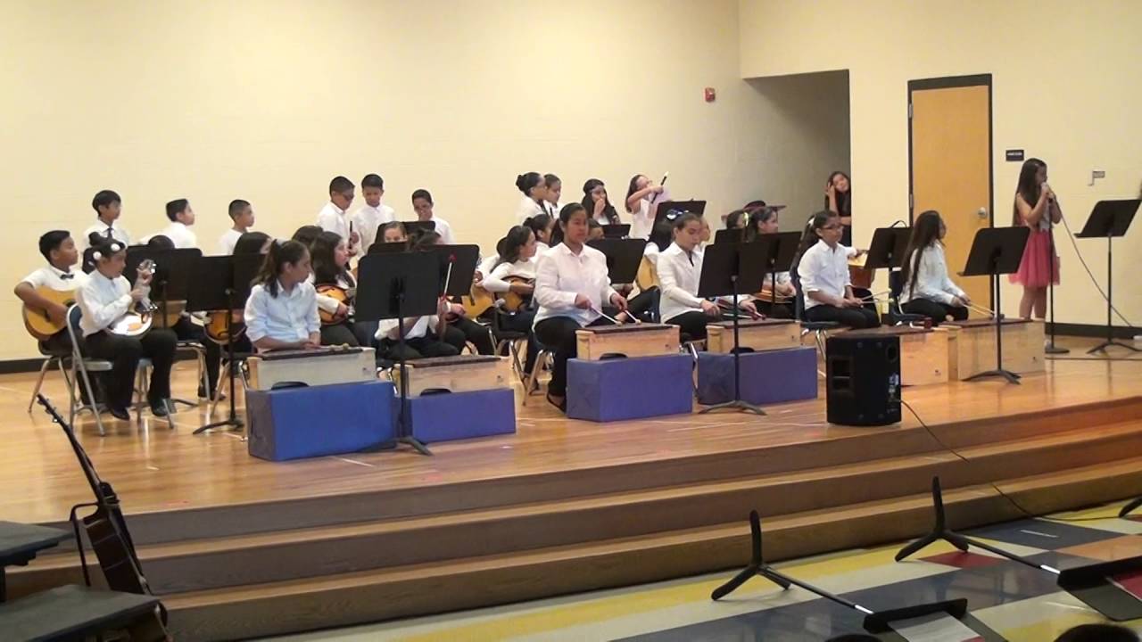 Aida Escobar Elementary Music Concert 2016 Part 4 PSJA - YouTube