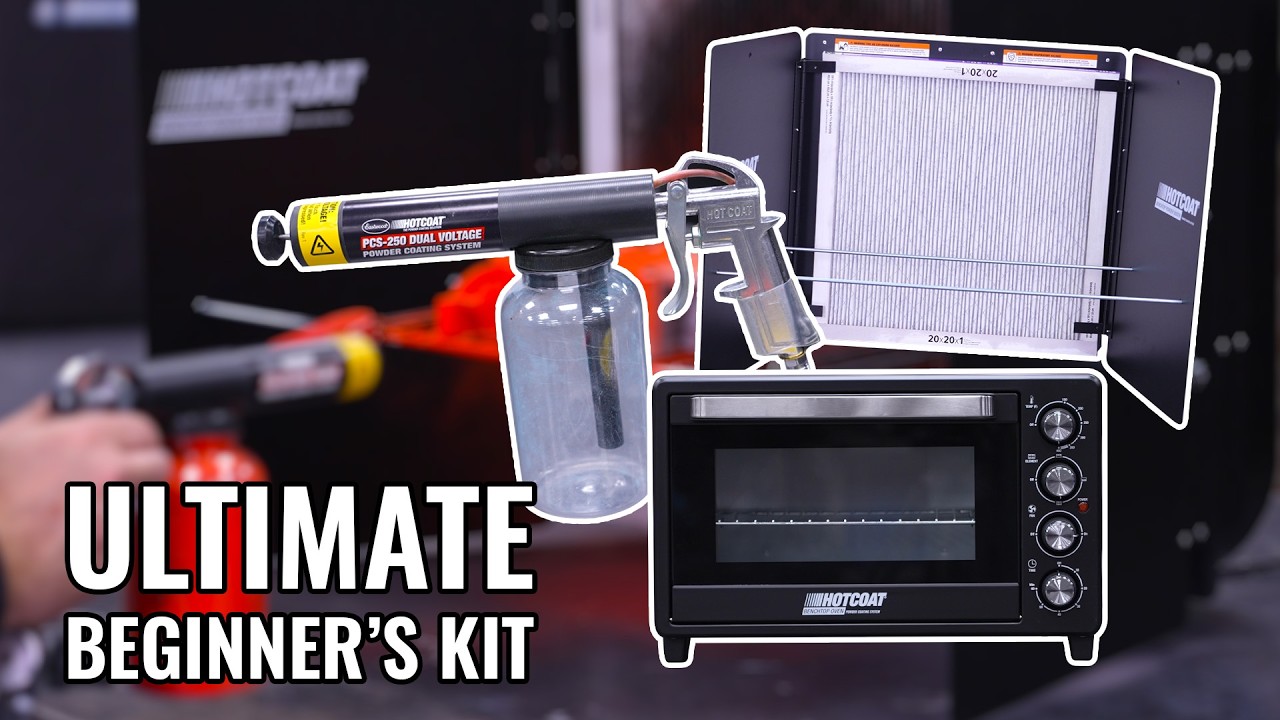 The ULTIMATE Beginner's Powder Coating Kit - YouTube