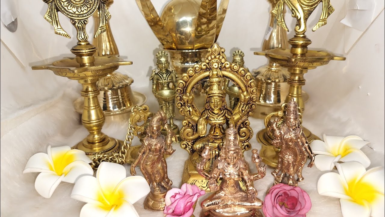 kumbakonam brass/nachiyarkovil vilaku/ varagiamman/ uruli/ brass return ...