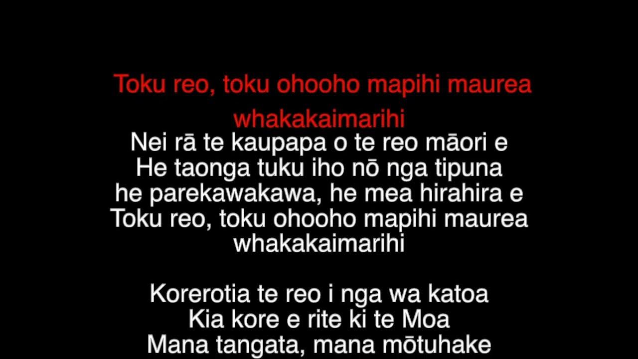 Toku reo toku ohooho - YouTube